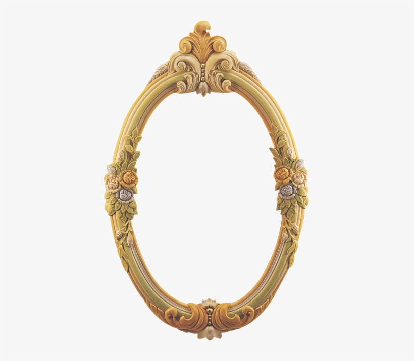 Aw6122cl - Wooden Mirror Frame Png Transparent PNG - 409x636 - Free ...