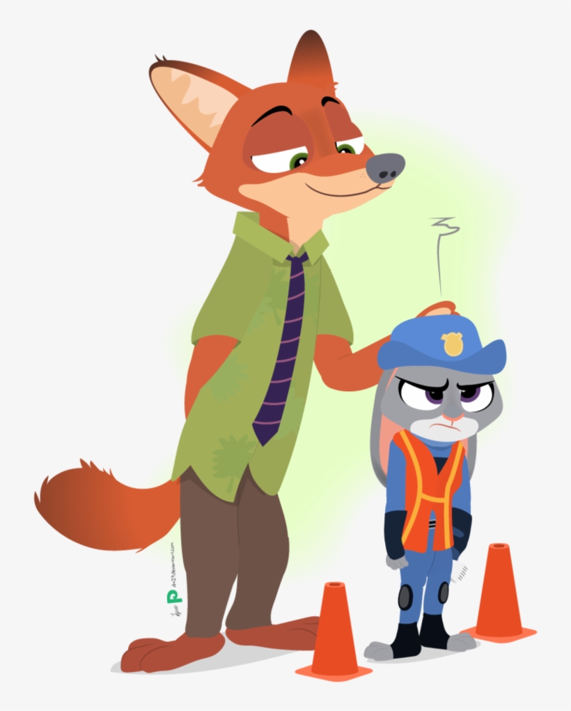 Good Work, Traffic Cop By Dm29 On Deviantart - Vector Nick Wilde ...