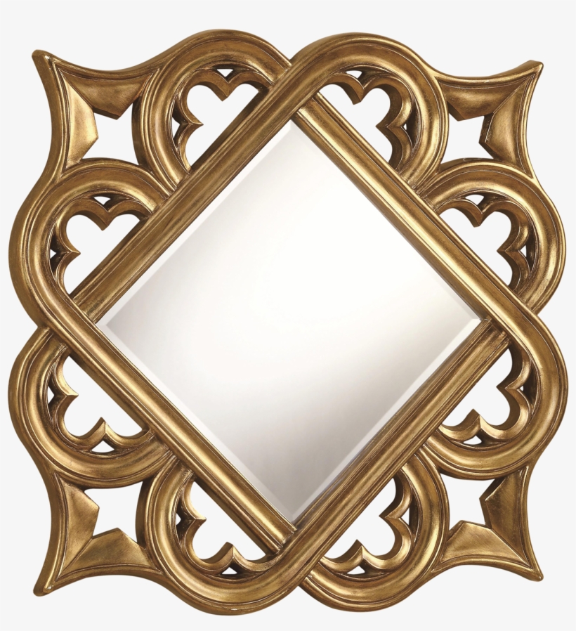 Golden Mirror Frame Free Png Image - Golden Mirror Frame Png ...
