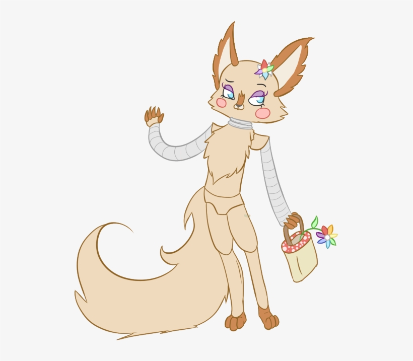 Flora Fnaf Adopt Sold By Dollfox On - Fnaf Fennec Transparent PNG ...