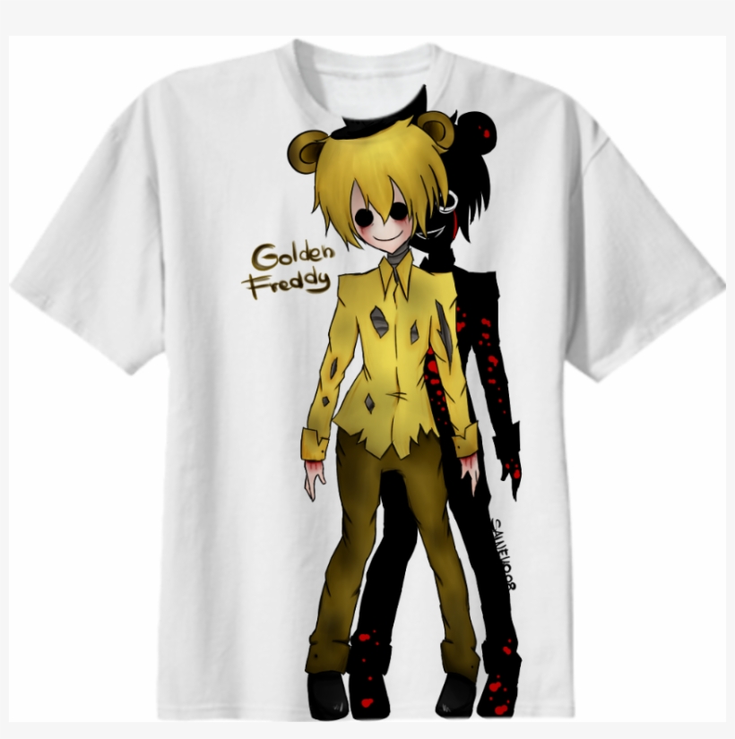00 Design By Saineko - Golden Freddy As A Human Transparent PNG ...