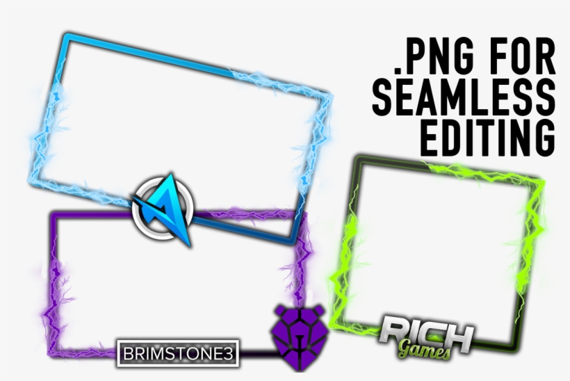 Make An Ali A Style Facecam Overlay For Your Gaming - Ali A Facecam Png ...