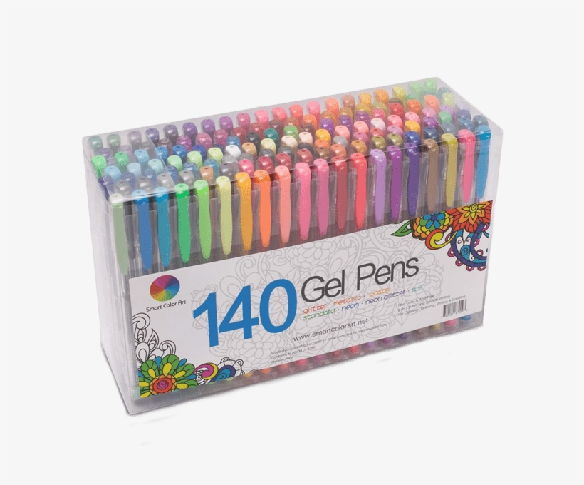10gel Pens Set, 140 Colors - Smart Color Art 140 Colors Gel Pens Set ...