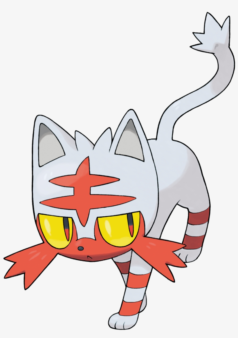 Shiny Litten - Shiny Litten Pokemon Transparent PNG - 1280x1280 - Free ...