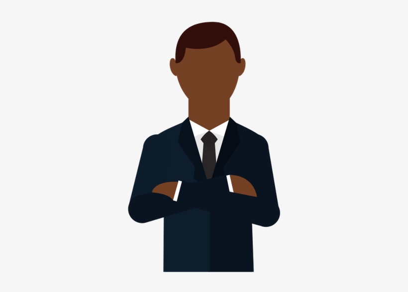 Crossed Arms Emoji Png - Emoticon Businessman Transparent PNG - 450x550 ...