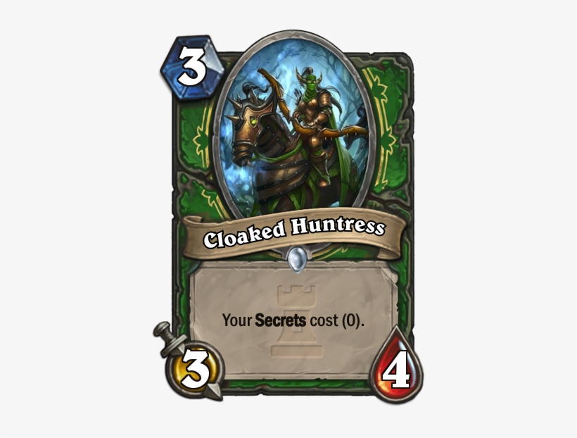 Cloaked Huntress (3/4) - Master Poisoner Transparent PNG - 400x543 ...