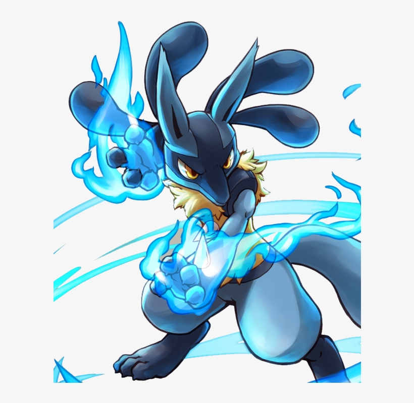Download Lucario-splash - Lucario Using Aura Sphere - HD Transparent ...
