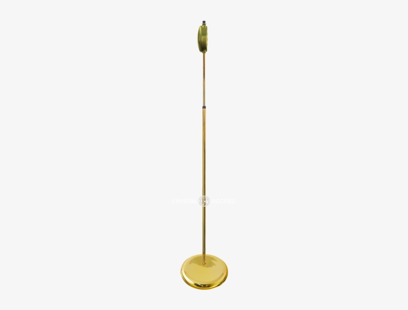 One Hand Microphone Stand 24ct Gold - Gold Microphone Stand Transparent ...