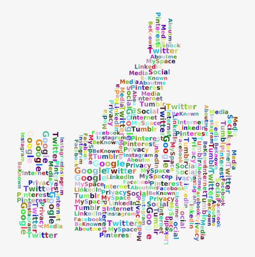 Medium Image - Social Media No Background Transparent PNG - 710x746 ...