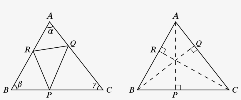 Triangle Abc With Angles Alpha, Beta, Gamma Respectively - Find Area Of ...