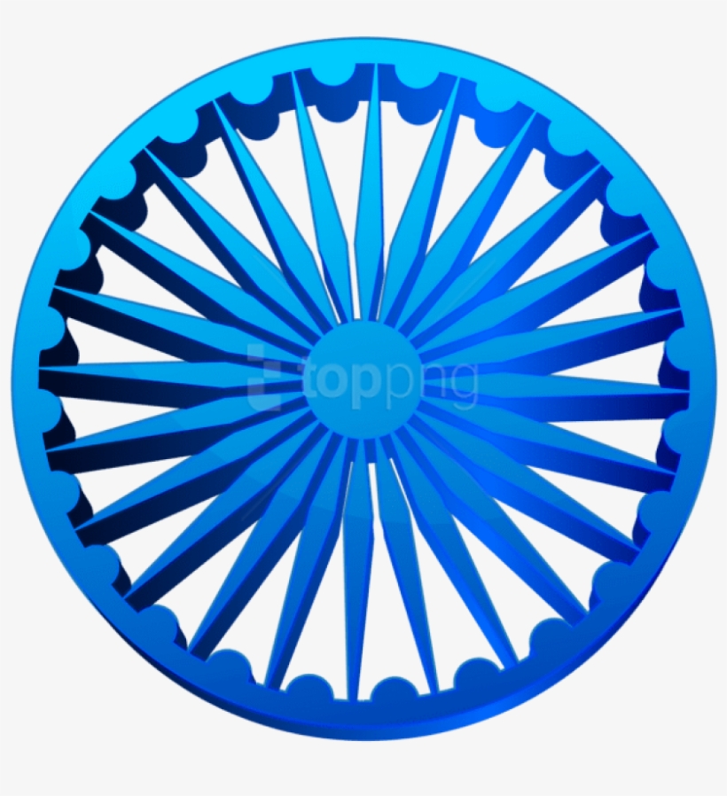 Ashoka Chakra India Transparent Png Clip Art Image - Indian Flag Chakra ...