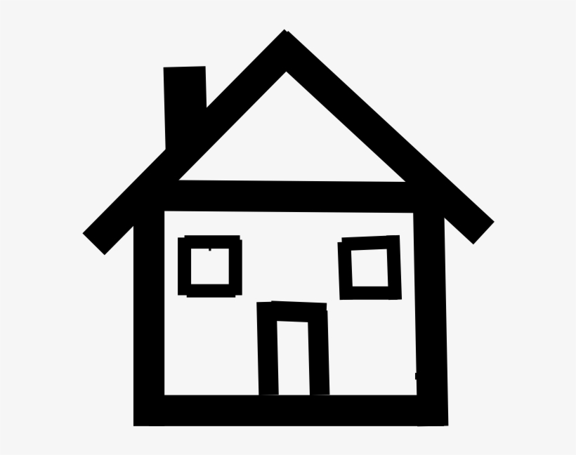 Stick Figure House Clipart Vector Free Stock - Progressive Dinner Clip ...