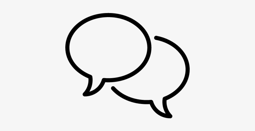 Speech Bubbles Vector - Icon Transparent PNG - 400x400 - Free Download ...