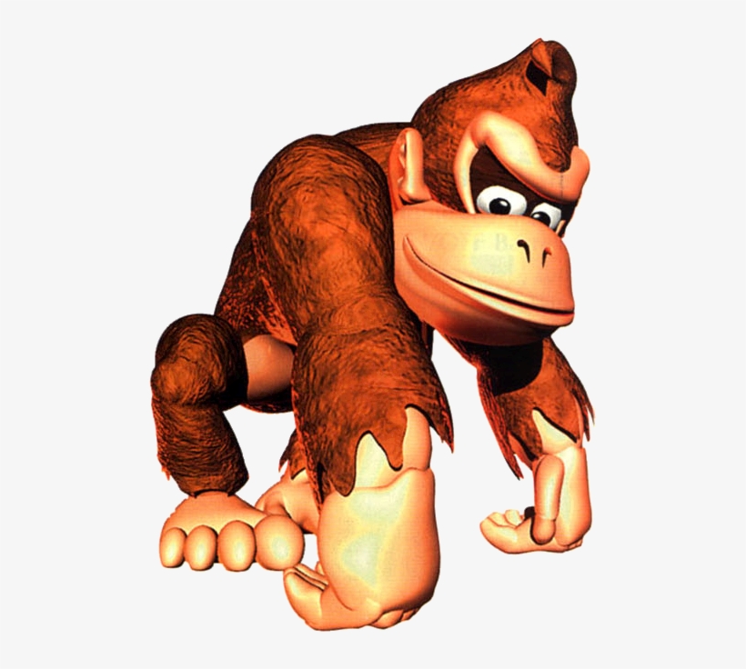 Download Donkey Kong - Donkey Kong Country Donkey Kong - HD Transparent ...