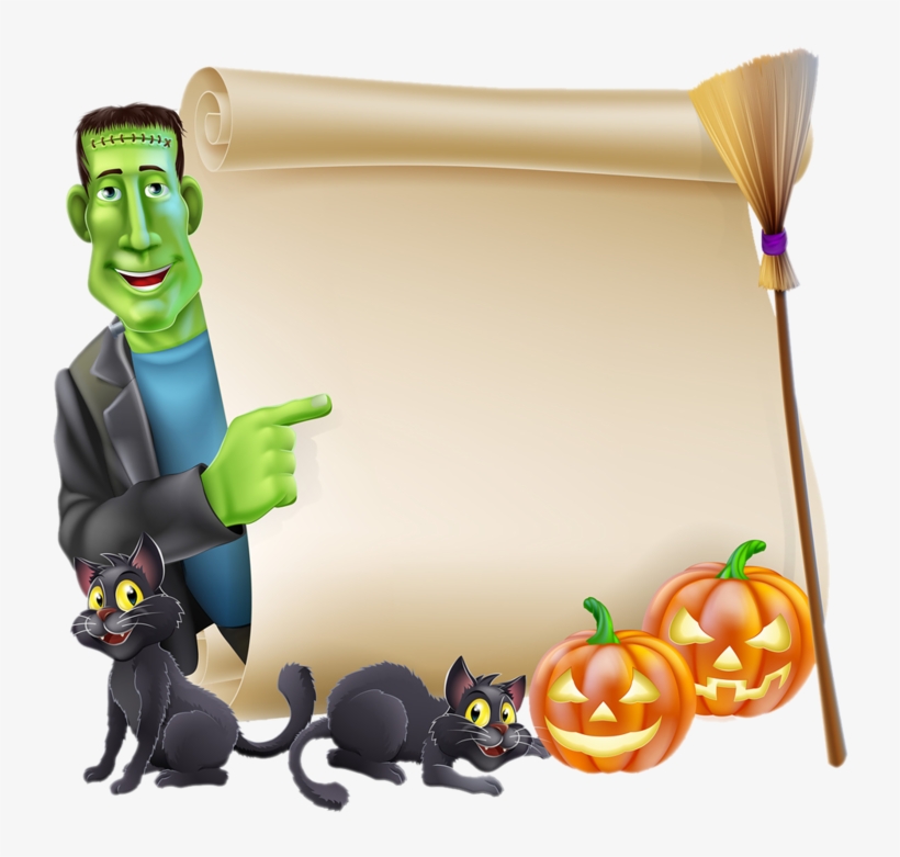 Download Halloween Png - Halloween Clip Art Sign - HD Transparent PNG ...