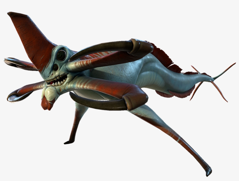 Reaper Leviathan - Subnautica Arctic Reaper Leviathan Transparent PNG ...