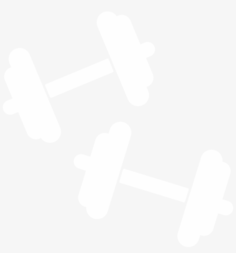 Dumbbells Clipart Group Fitness - Weights Icon White Png Transparent ...