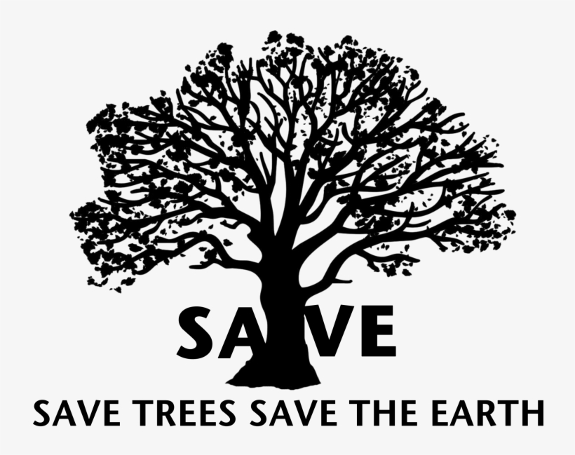 Free Png Save Tree Png Images Transparent - Save Tree Logo Black ...