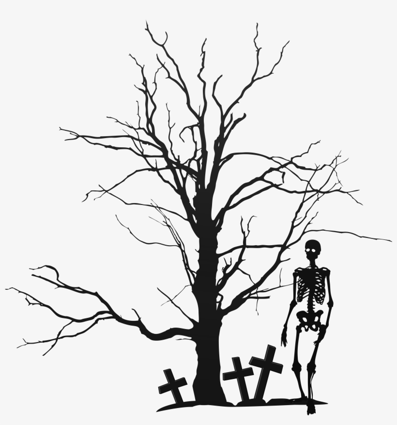 Halloween Vector Tree