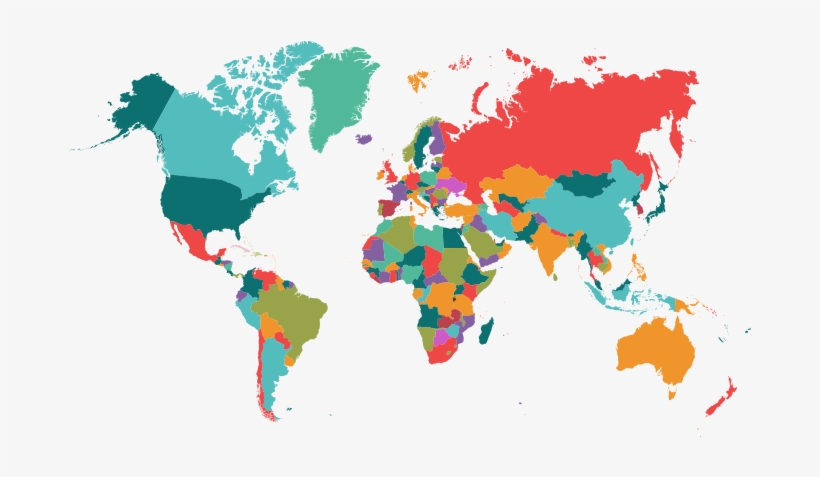 Download World Map Png Hd - World Map - HD Transparent PNG - NicePNG.com