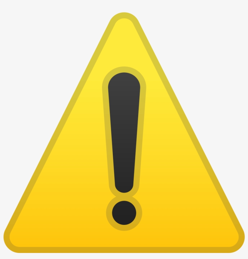 Download Svg Download Png - Caution Emoji Transparent PNG - 1024x1024 ...