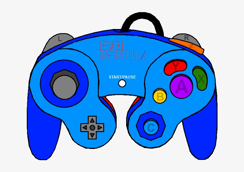 Vector Freeuse Controller Gamecube Frames Illustrations - Power A ...