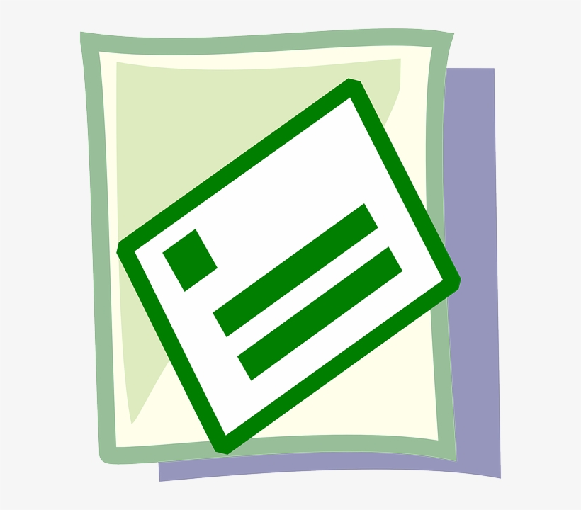 Postcard Mail, Icon, Theme, Message, Postcard - Clip Art Transparent ...