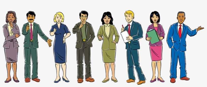 8 Characters - Character Transparent PNG - 900x337 - Free Download on ...
