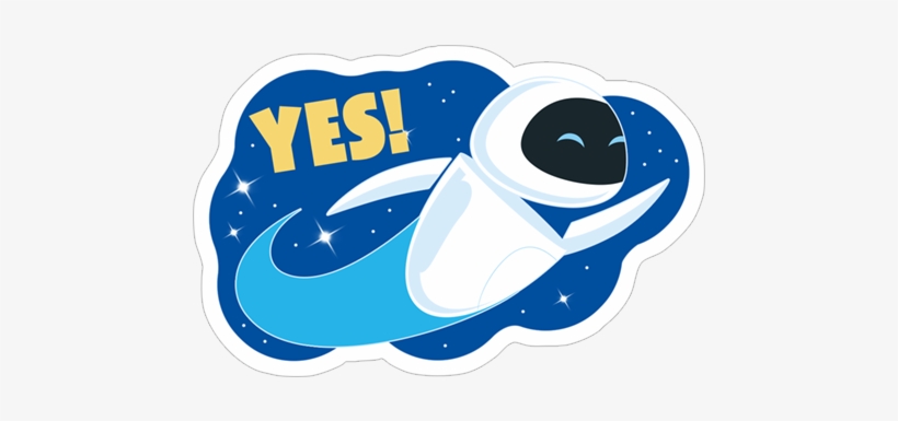 Viber Sticker «wall-e» Transparent PNG - 490x317 - Free Download on NicePNG