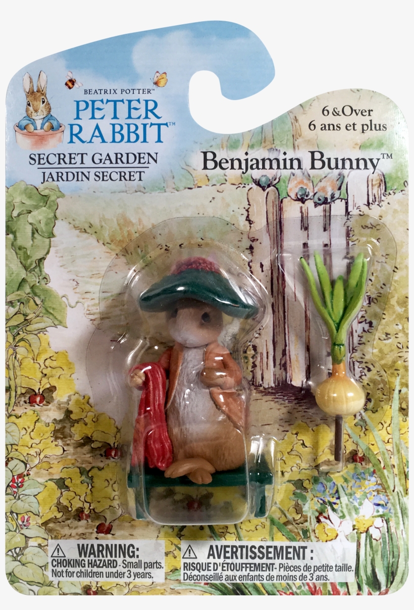 Peter Rabbit Secret Garden Small Figurine Benjamin - Peter Rabbit ...