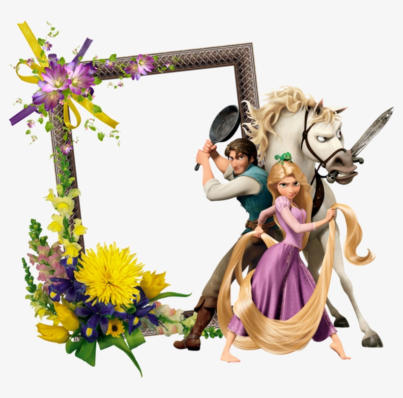 Pin By Jokkaby Jokkaby On Frames Rapunzel, Clip Art - Tangled Disney Transparent PNG - 800x800 ...