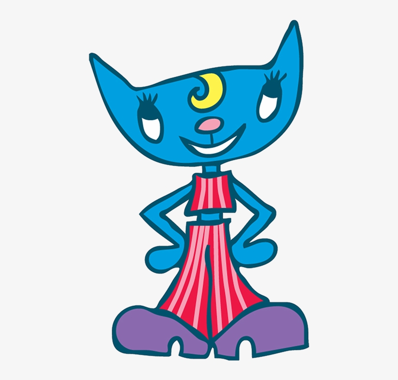 Lammy Lamb Is The Iconically Skinny, Tareme Eyed, Red - Parappa Katy ...