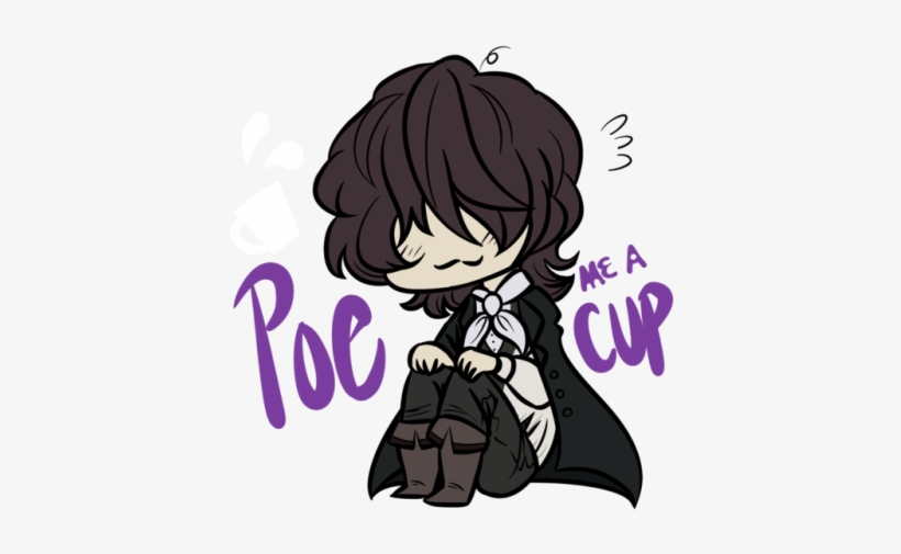 Edgar Allan Poe Puns - Edgar Allan Poe Bsd Transparent PNG - 500x707 ...