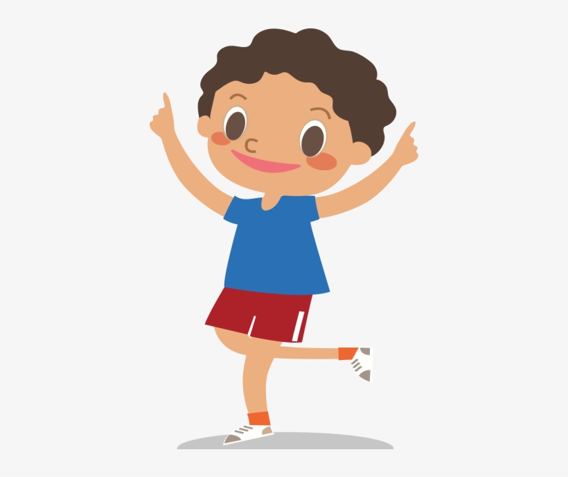 Download Animated Child Running At Day Camp - Child - HD Transparent ...