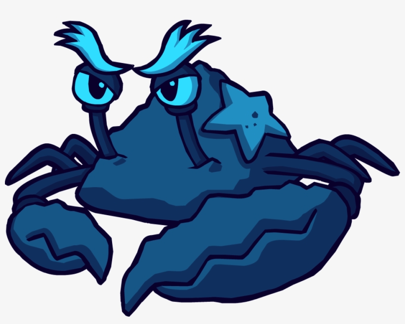 Cartoon Blue Crab