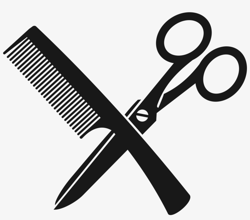 Scissors And Comb Png Picture Freeuse - Comb And Scissors Clipart ...