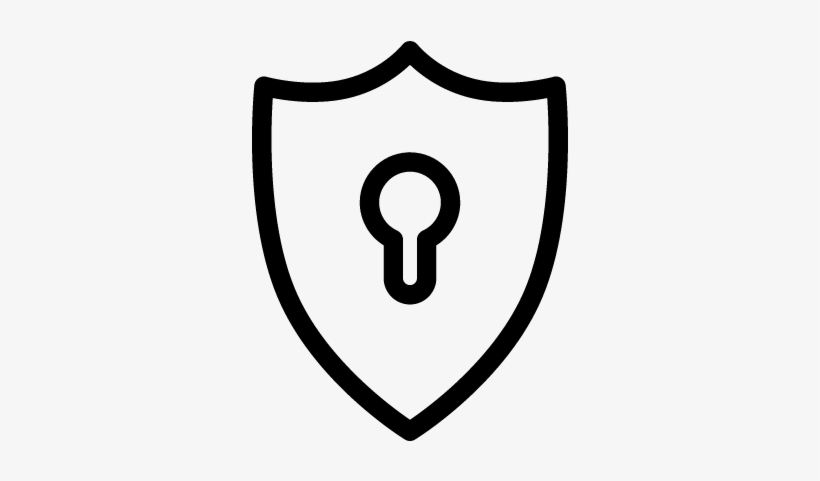 Shield With Keyhole Vector - Key Hole Logo Transparent PNG - 400x400 ...