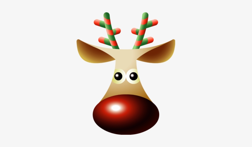 Download Reindeer Nose Png - Reindeer With Big Nose - HD Transparent ...