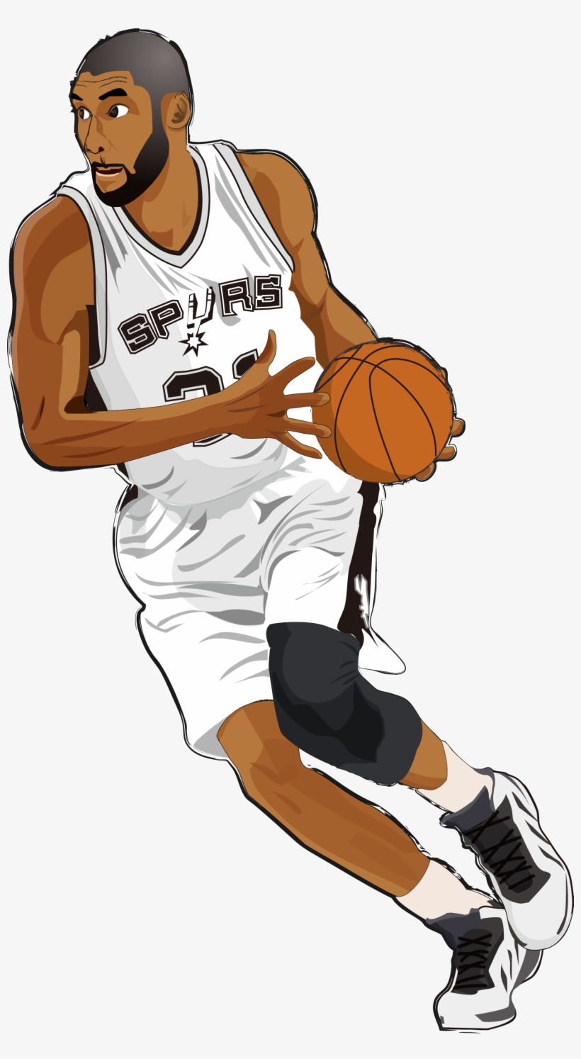 Tim-duncan2 - Tencent Instant Messenger Transparent PNG - 1482x2628 ...