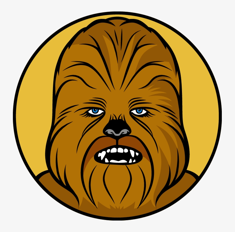Vector Free Chewbacca Vector Head - Chewbacca Transparent PNG - 729x729 ...