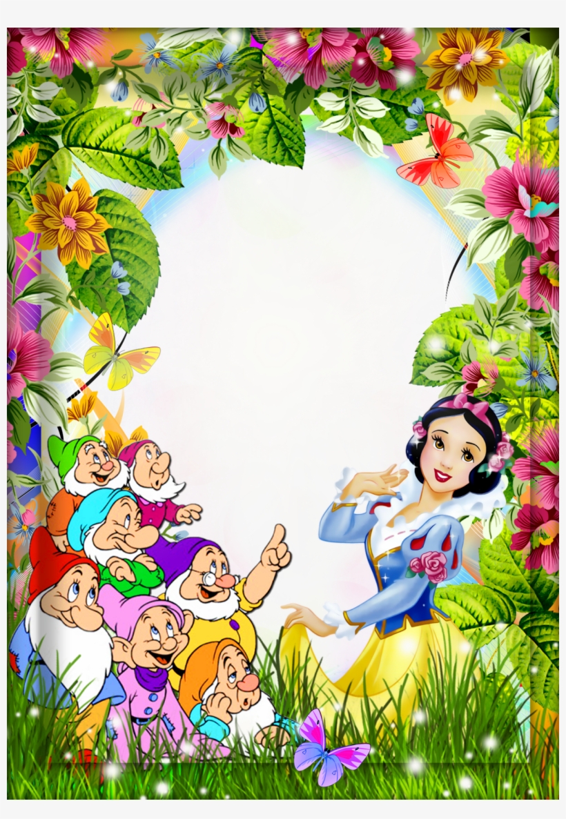 Download Snow White Border Clipart Snow White Seven Dwarfs Picture - HD ...