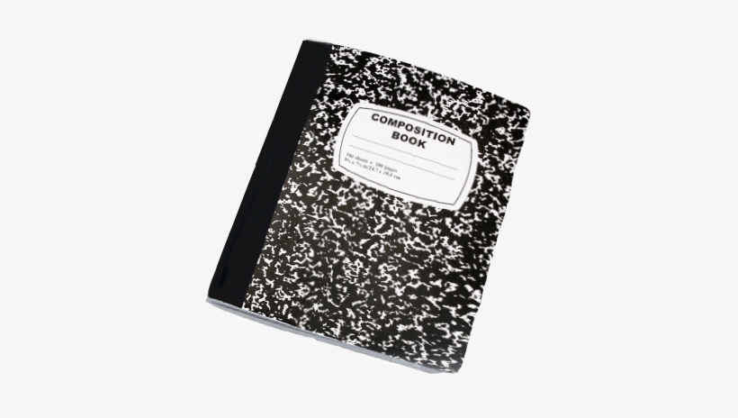 Comp - Book - Wholesale Composition Book - Black Only Transparent PNG ...