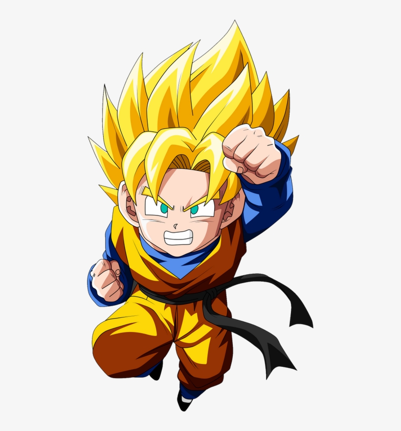 Download Goten Render - Kid Goten - HD Transparent PNG - NicePNG.com