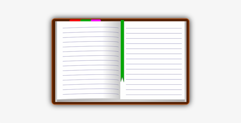 Organizer Diary Book Write Notepad Paper R - Diary Transparent PNG ...
