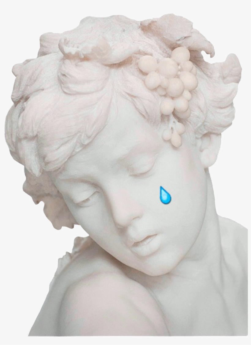Download Tear Crying Statue Stone Vintage Aesthetic Tumblr Remix ...