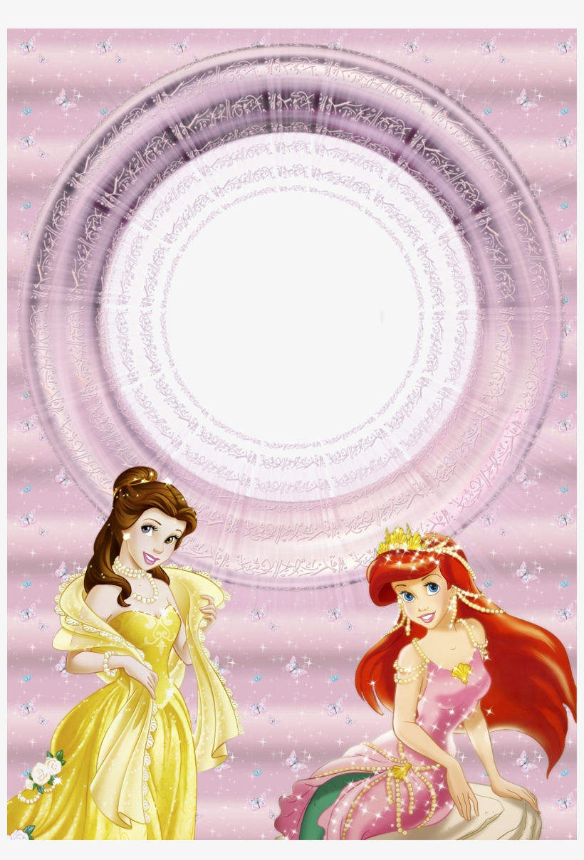 Download Pink Princess Frame Png - HD Transparent PNG - NicePNG.com