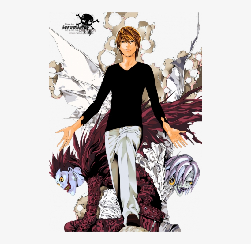Archivo Del Sitio - Death Note 06 By Tsugumi Ohba Transparent PNG ...