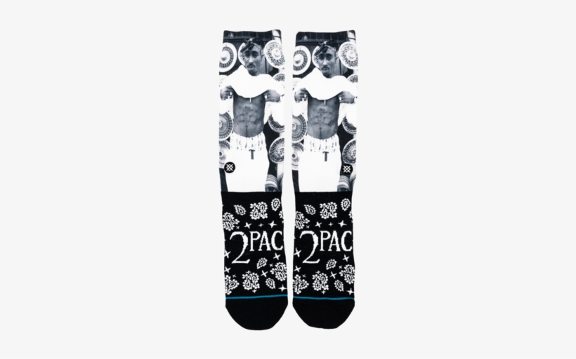 2pac Socks - Stance 2 Pac Bandana Transparent PNG - 480x480 - Free ...