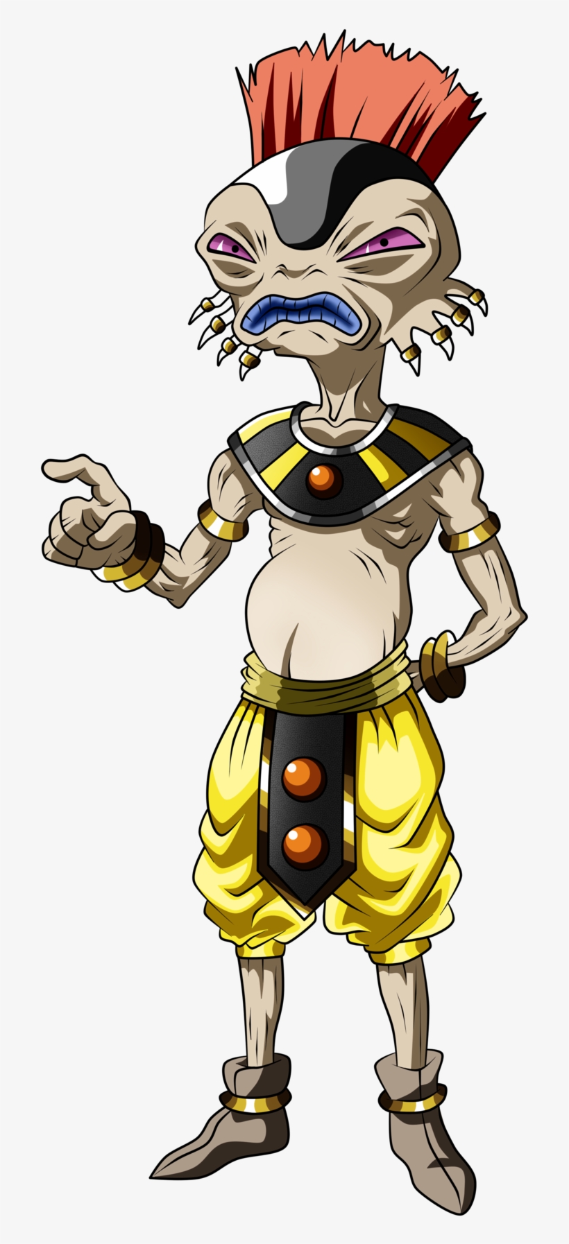 Arack - Arak Dragon Ball Super Transparent PNG - 1024x1819 - Free ...