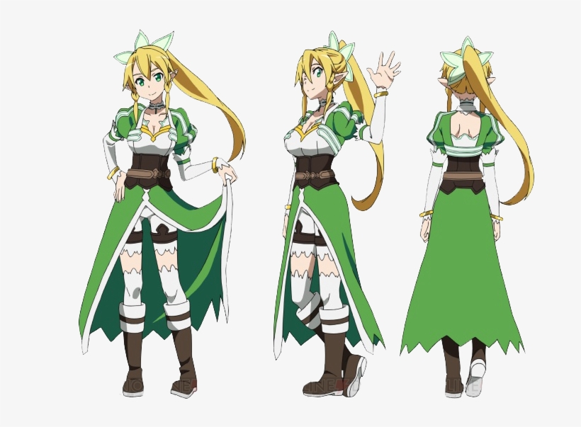 Sword Art Online Lyfa Render By Kaisernazrin-d5hxp01 - Leafa Suguha ...